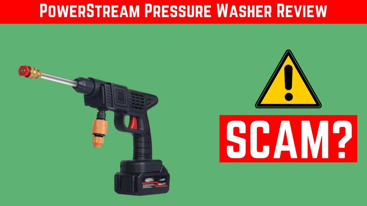 PowerStream Pressure Washer Review – Real Cleaning Power or Scam? - YouTube
