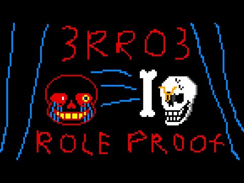 3RR03 Role Proof [Undertale Timeline Collapse] - YouTube