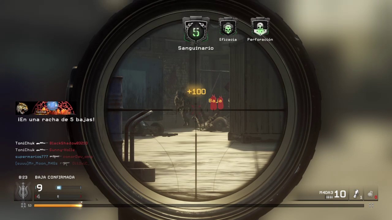 Call of Duty: Modern Warfare Remastered M40 Quadfeed - YouTube