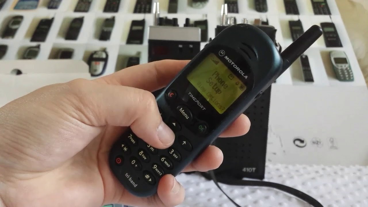 Motorola Timeport Tri Band - YouTube