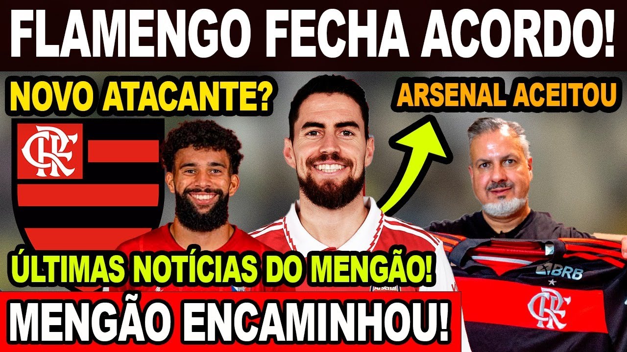 ARSENAL LIBERA JORGINHO? FLAMENGO FECHA ACORDO COM JOGADOR! ATACANTE NA MIRA DO MENGÃO! E+ - YouTube