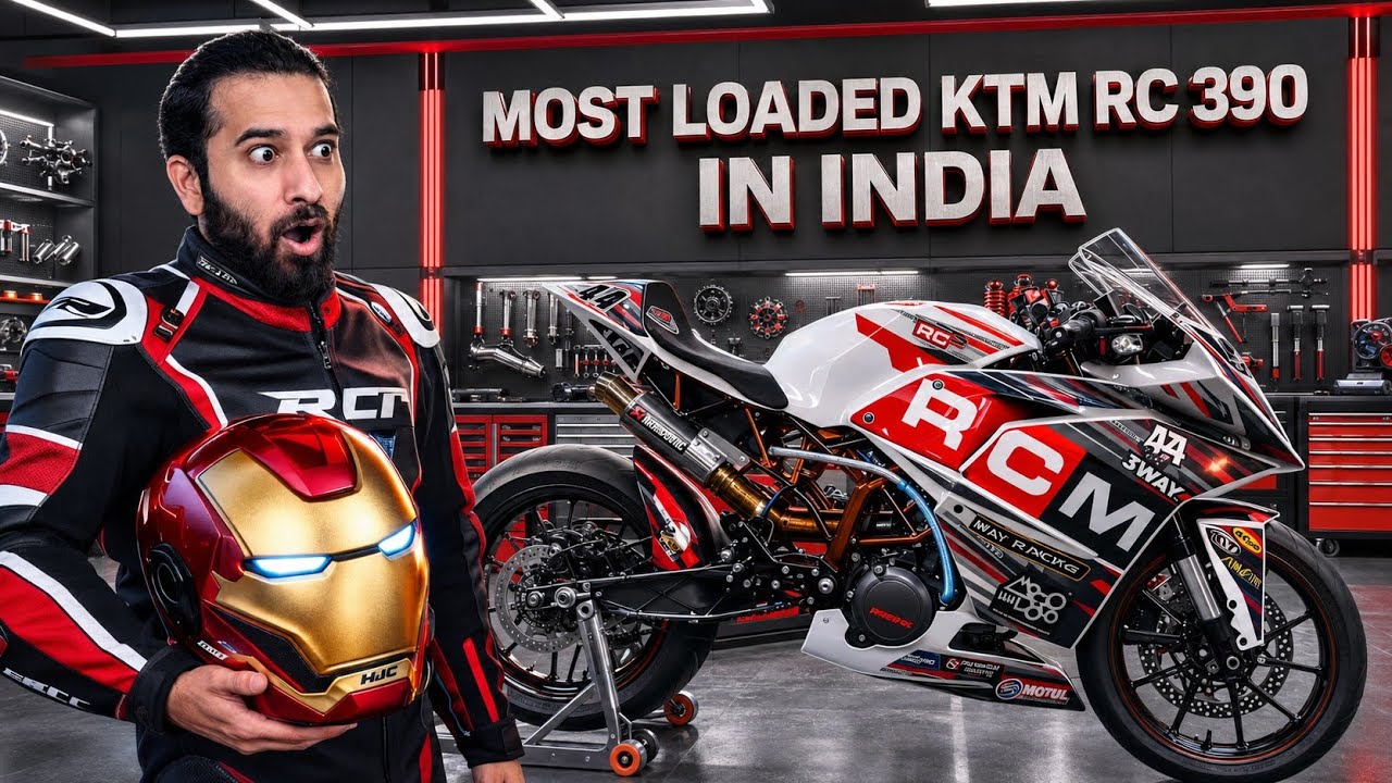KTM RC 390 Modification | vinyl wrap | accessories | Born Creator - YouTube