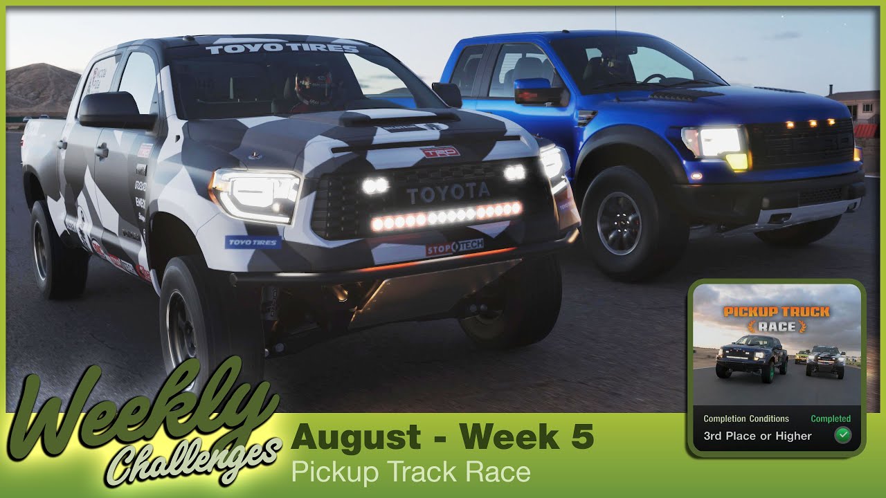 Pickup Truck Race I Weekly Challenges I August - Week 5 I Gran Turismo 7 - YouTube