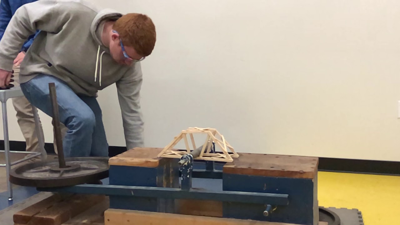 Ap Physics Testing Bridge 1 - YouTube