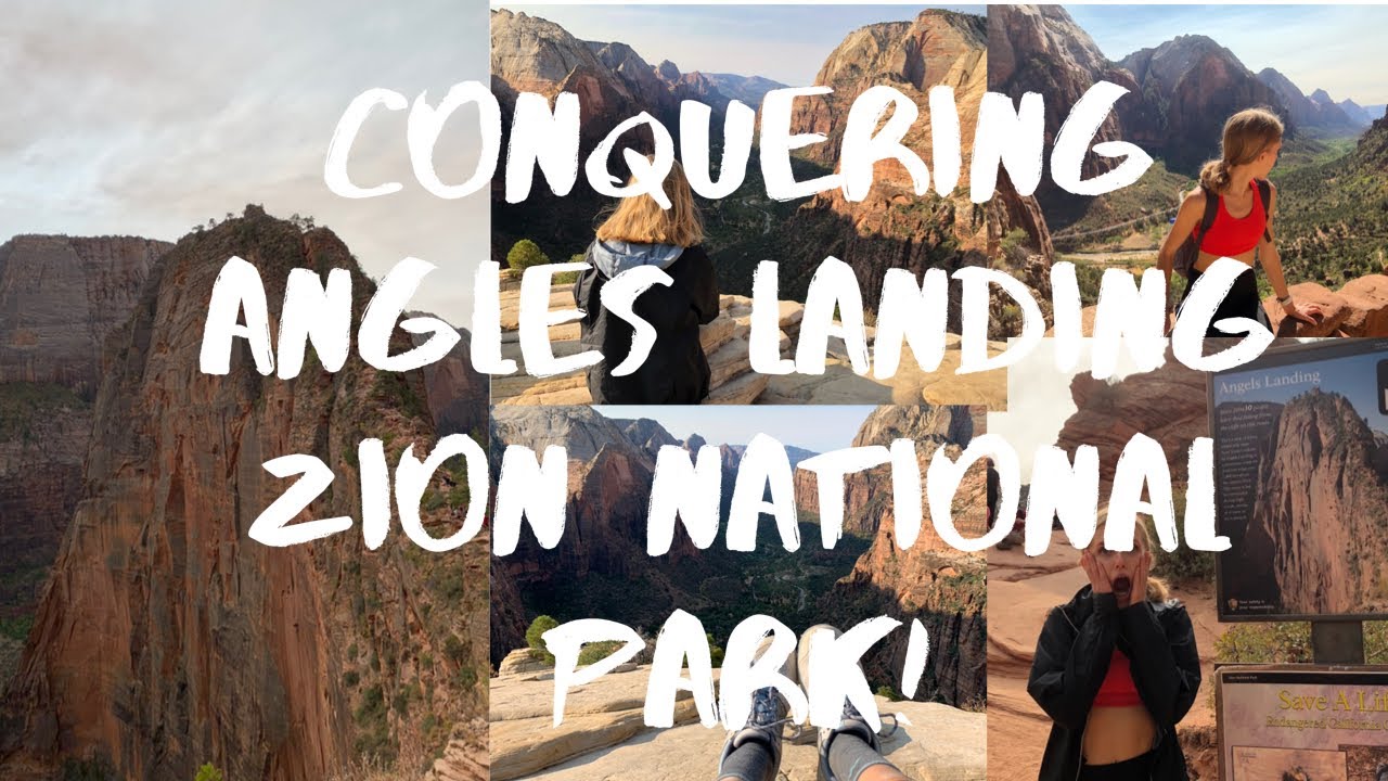Conquering angels landing in Zion National park Utah!! - YouTube