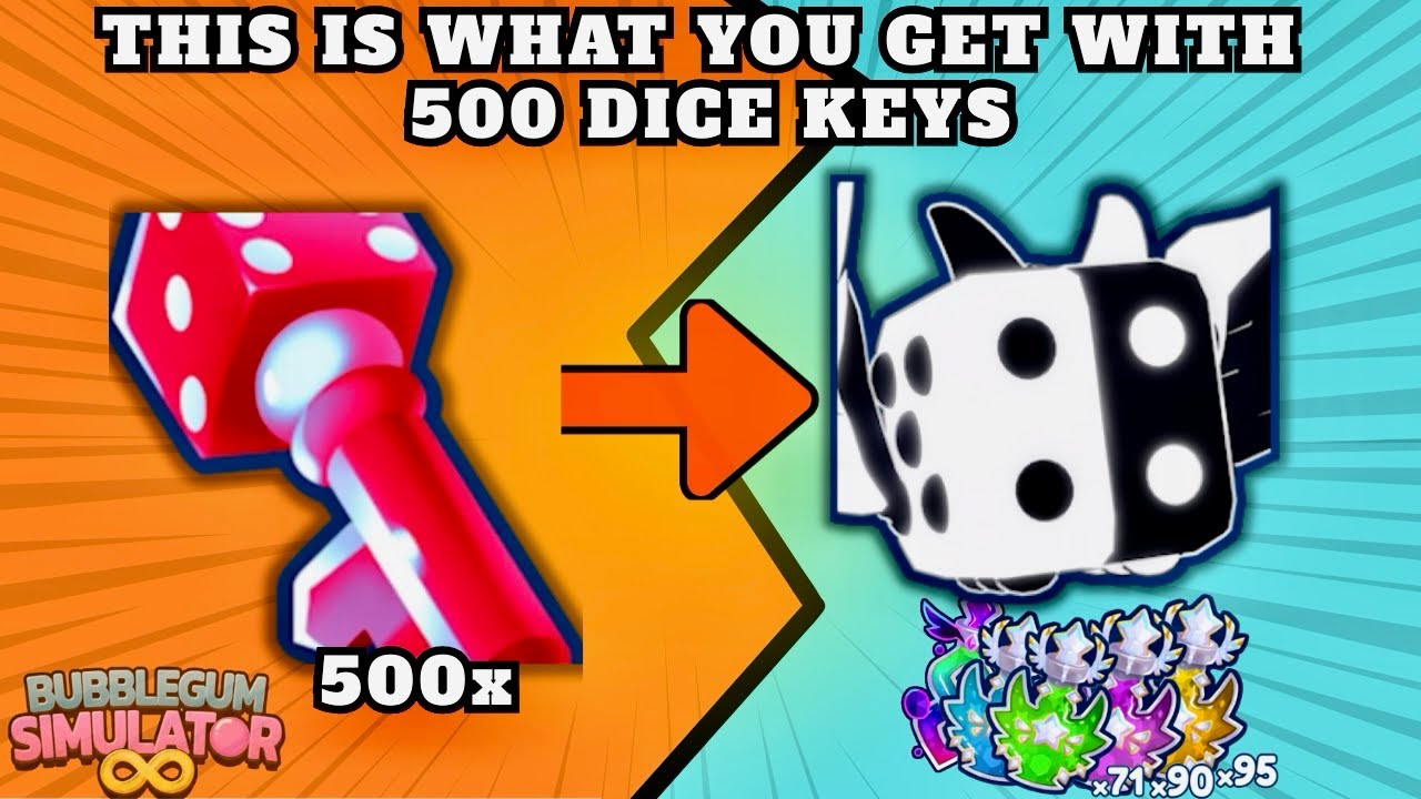 I Open 500x Dice Chests in BGSI And This Is What I Got - YouTube