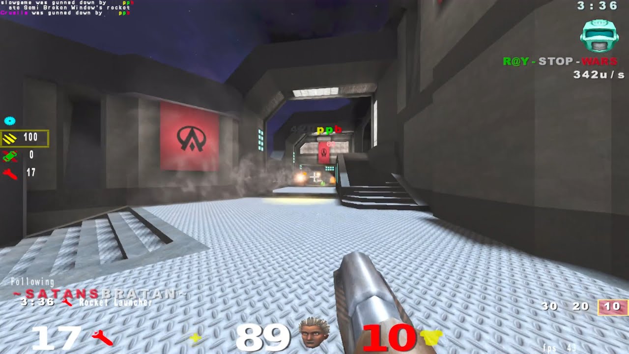 OpenArena - Live Action FFA - OA_RPG3DM2 ft 420ppb - YouTube