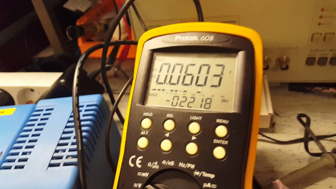 Protek 608 computer interface - YouTube