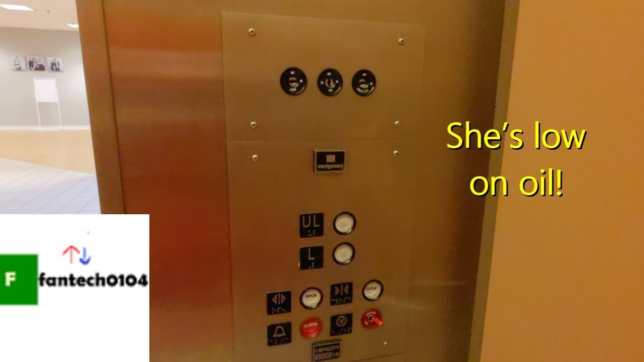 Low on oil! Montgomery Hydraulic Elevator @ JCPenney - Danbury Fair ...