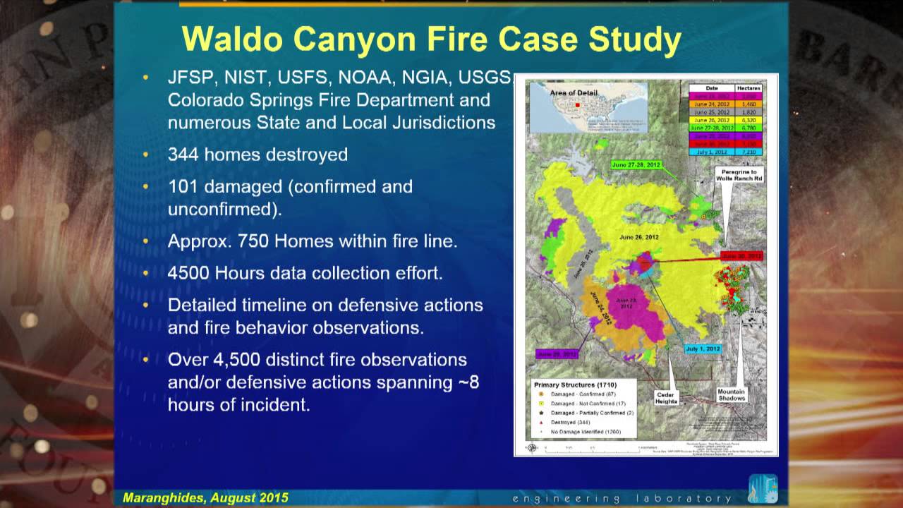 Wildland Urban Interface - NIST Research - YouTube