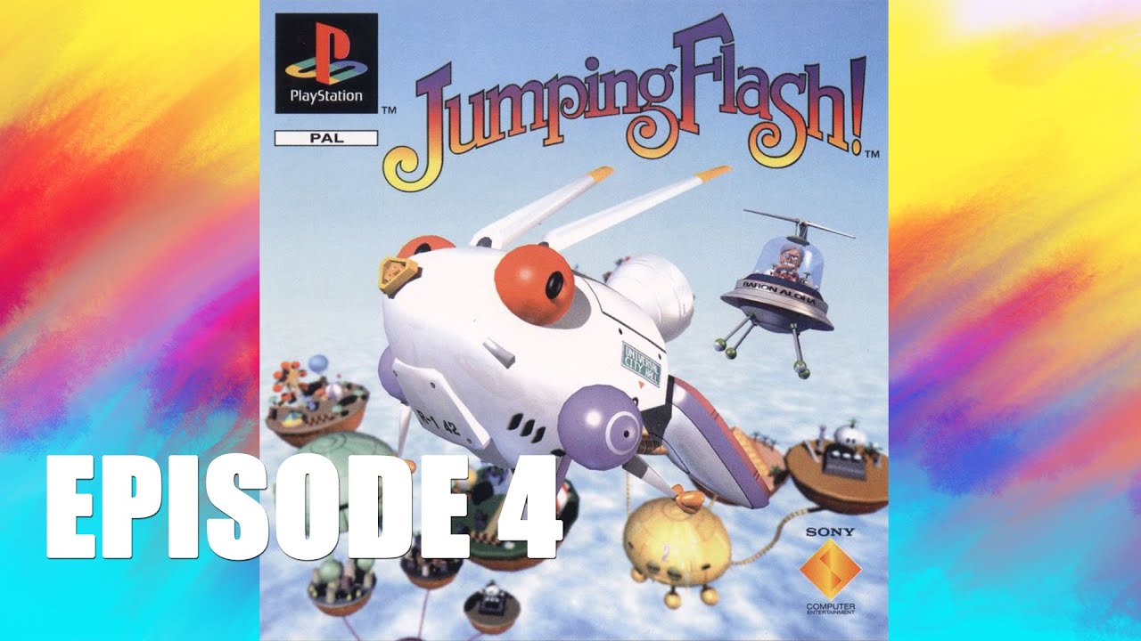 JUMPING FLASH! - Episode 4 - Robbit or Rabbot? - Poncho Plays - YouTube