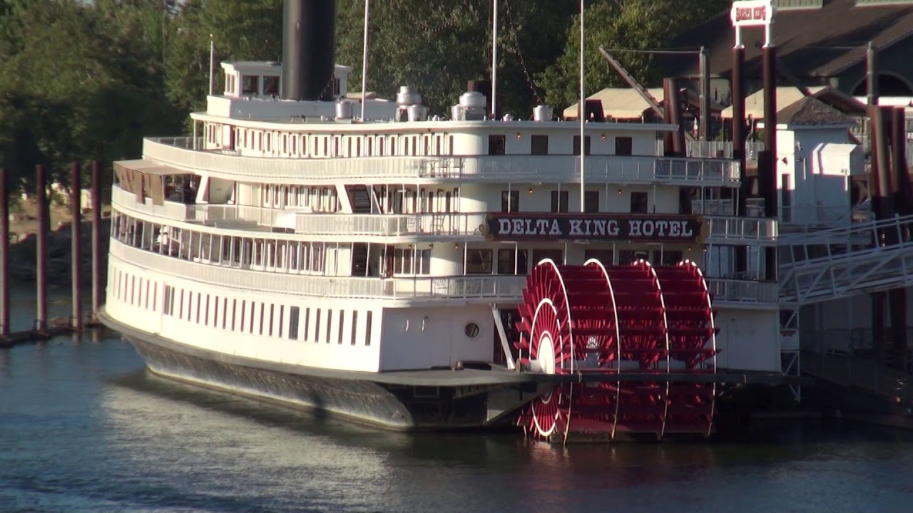 Old Town Sacramento, California & Delta King Hotel - YouTube