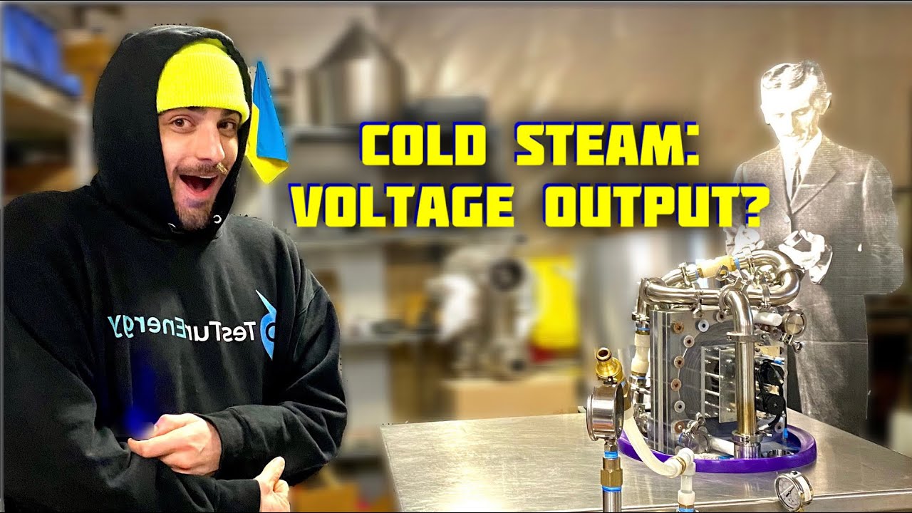 Steam Tesla Turbine Micro Power Plant - 1st voltage output - YouTube