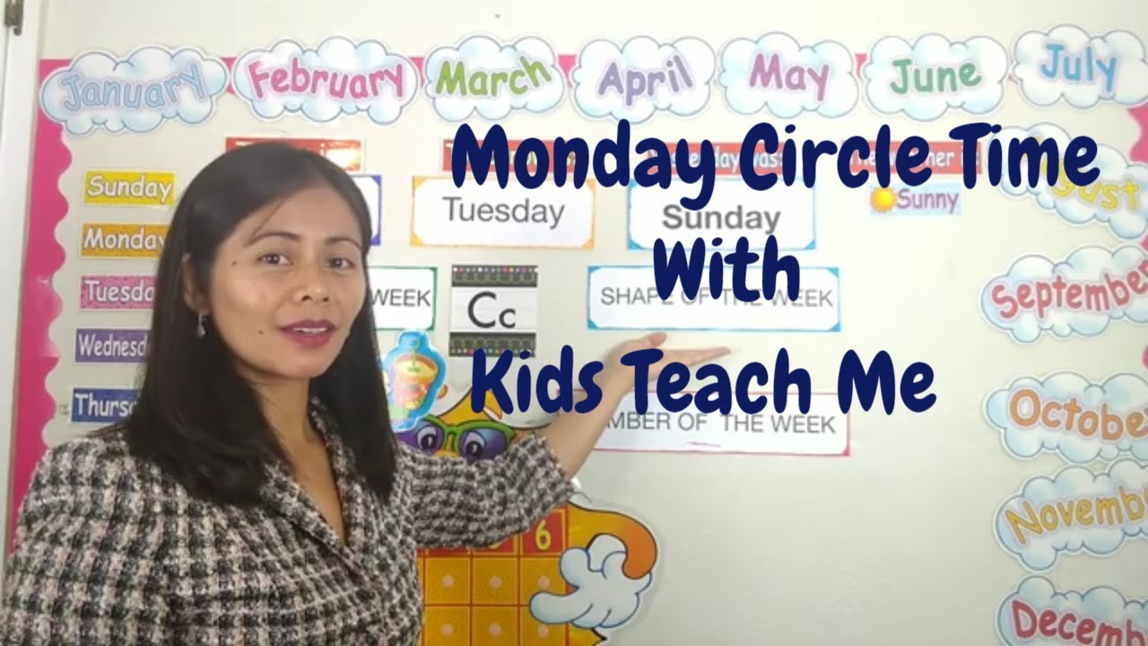 Preschool Circle Time - Monday Circle Time - YouTube