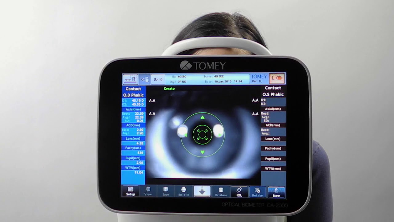 Tomey GmbH OA 2000 - YouTube