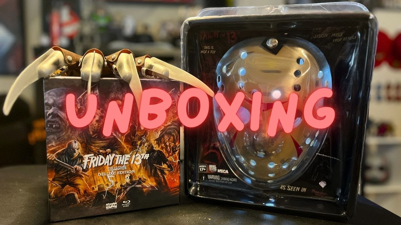 Jason Voorhees Friday the 13th Box Set by Shout! Factory Unboxing - YouTube
