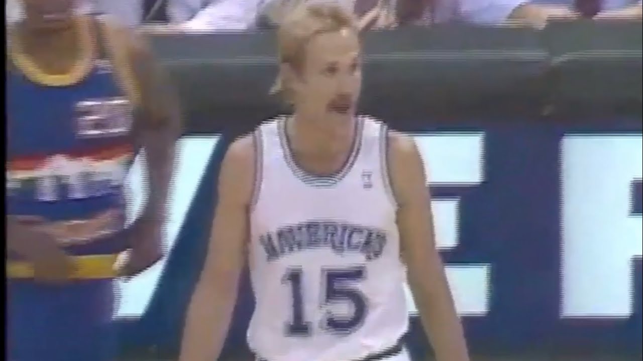 Brad Davis 16 pts vs Nuggets (1988) - YouTube