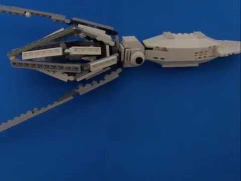 The giant squid was made from LEGO - YouTube