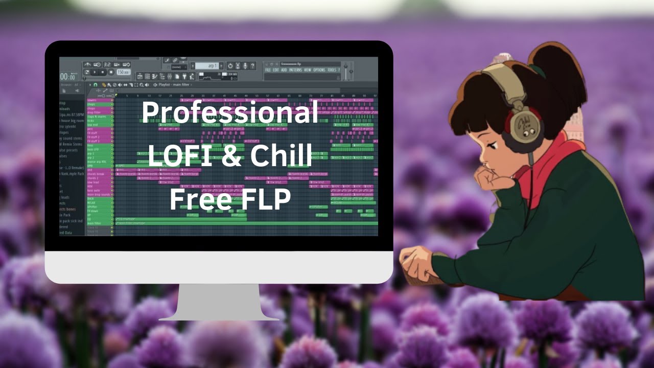 Professional LOFI FLP / Бесплатный FLP/ FREE Chill & LoFi - YouTube