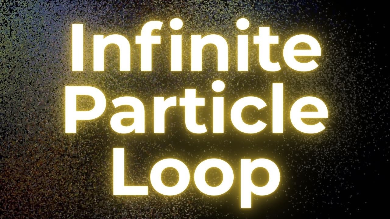 Glitter Infinite Particle Loop 4K Live Wallpaper - YouTube