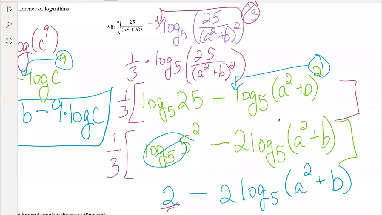 Week12D Expansion and Compression of Logs - YouTube
