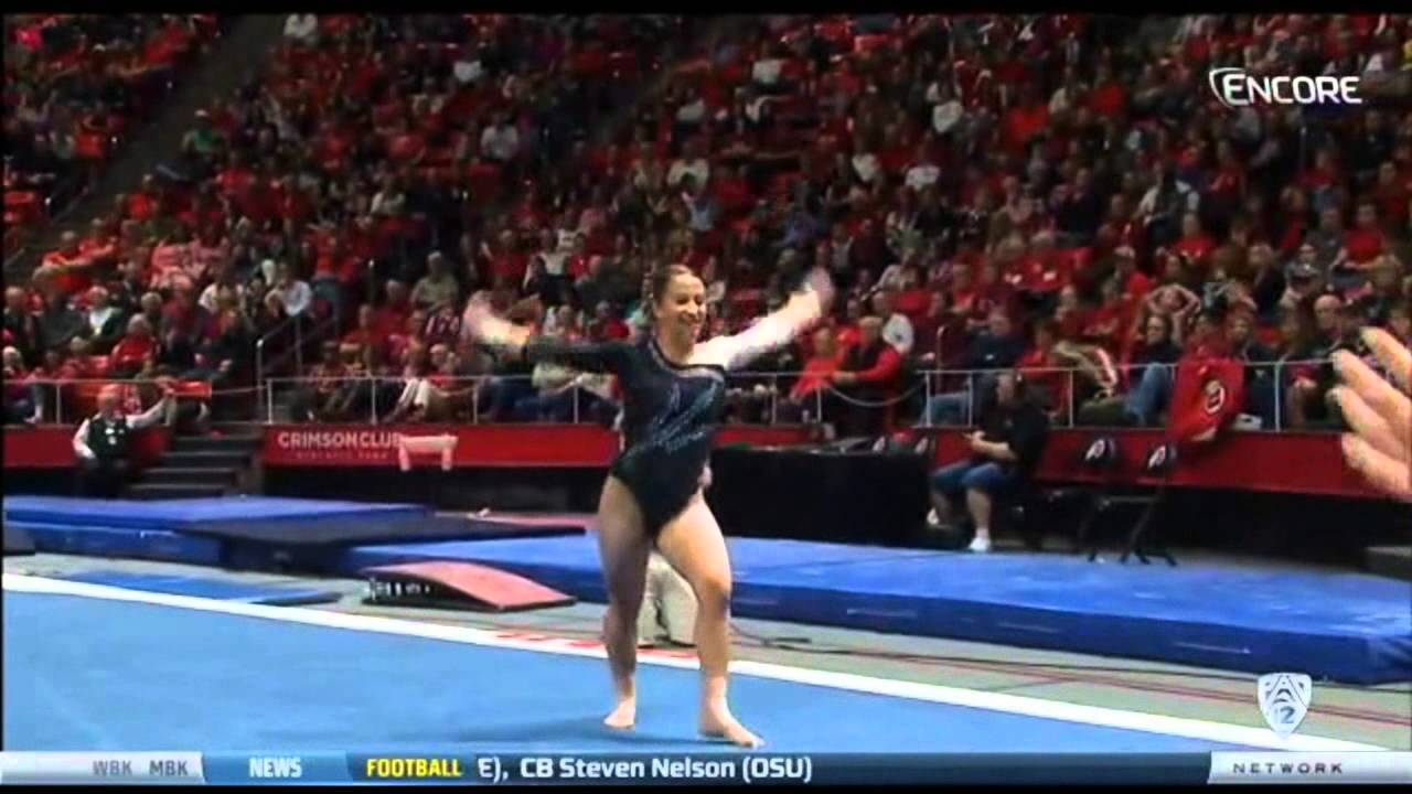 Stephanie Miceli (Arizona State) 2015 Floor vs Utah 9.7 - YouTube