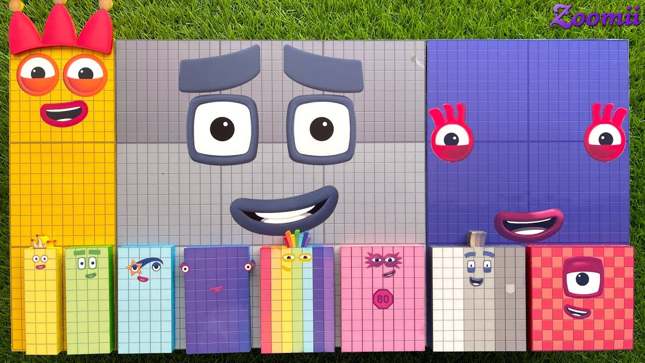 Looking for Numberblocks Puzzle Tetris NEW 9000 Space ASMR ...