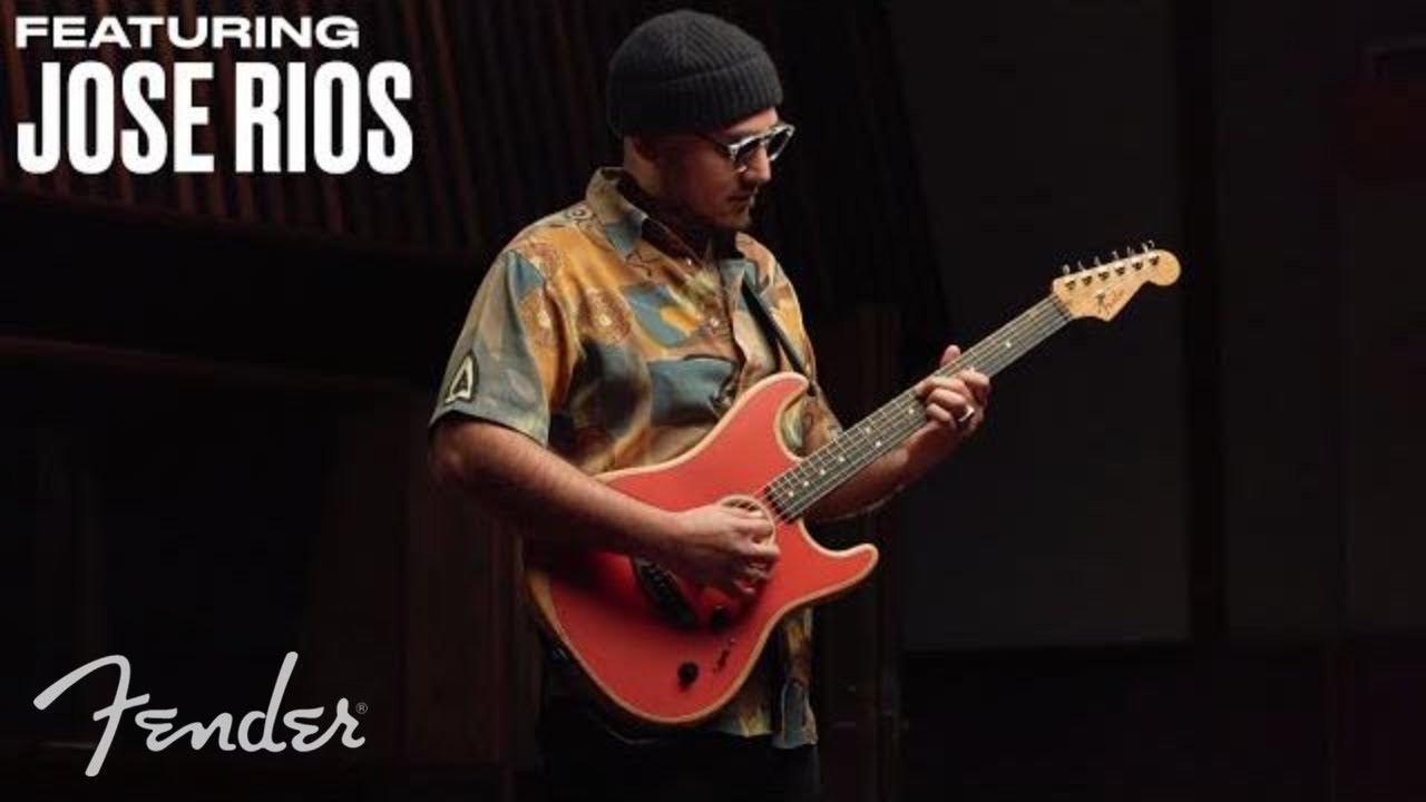 Jose Rios | American Acoustasonic Stratocaster | Fender - YouTube