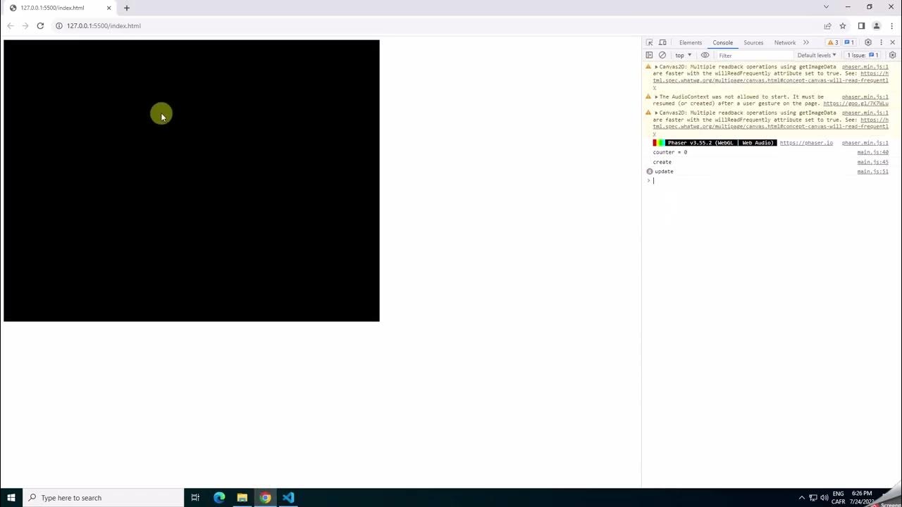 Le concept des variables avec Phaser (en javascript) - YouTube