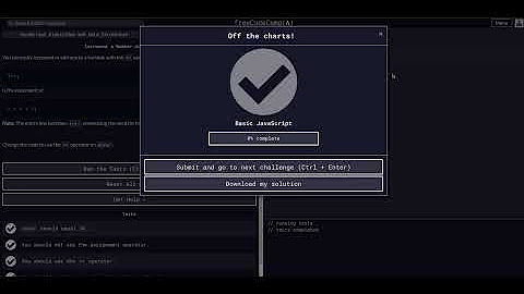 FreeCodeCamp - 1 Basic JavaScript - Javascript Algorithms & Data ...
