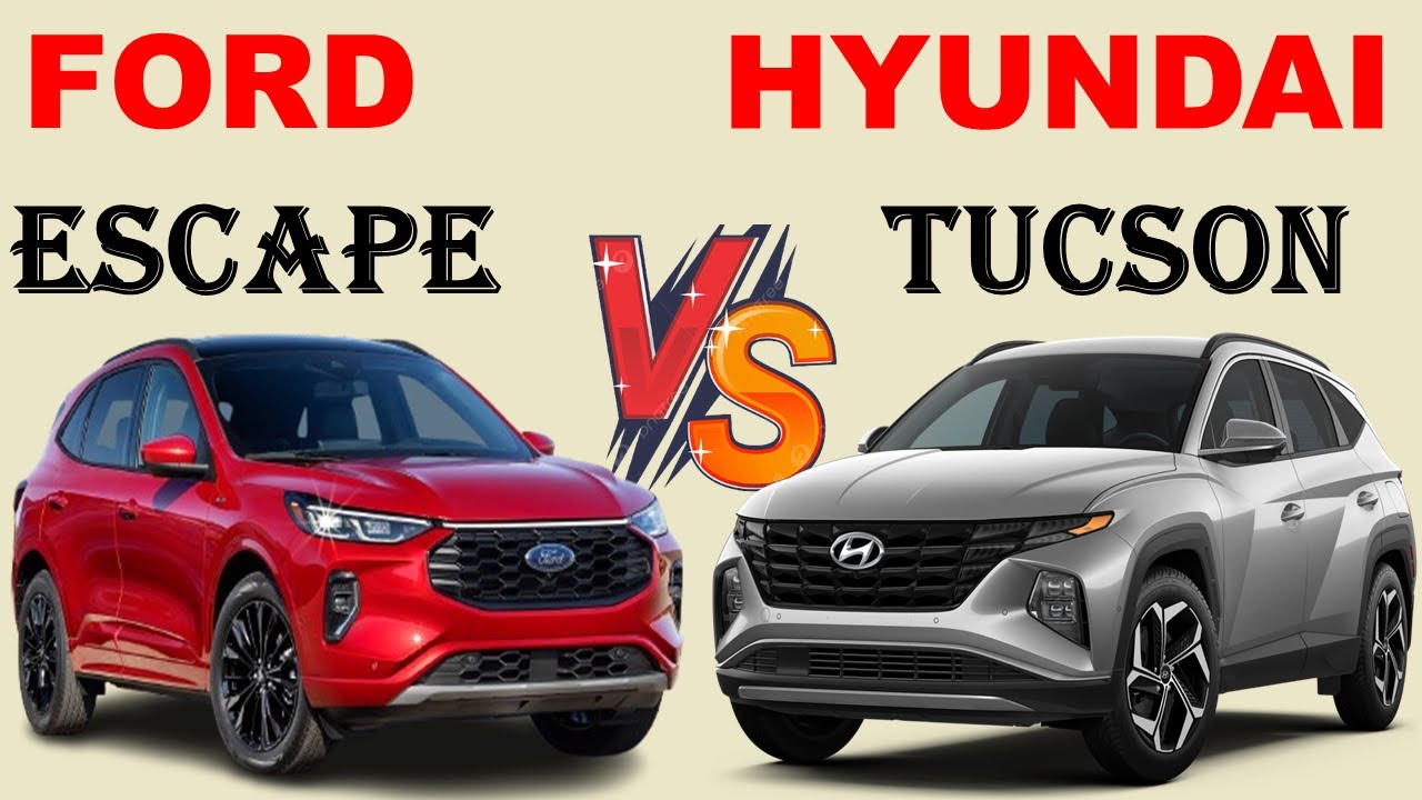 ALL NEW Ford ESCAPE Vs ALL NEW Hyundai TUCSON | Which one is better ...