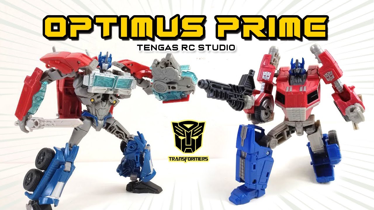 OPTIMUS PRIME Fall of Cybertron & TRANSFORMERS PRIME animated I Deluxe ...