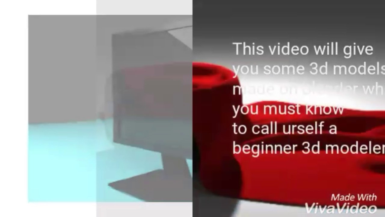 Blender Starter models - step by step guide - get Realistic - YouTube