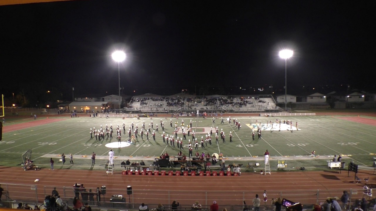 November 18th 2016 - Downey Band and Color Guard - Downey vs Charter ...
