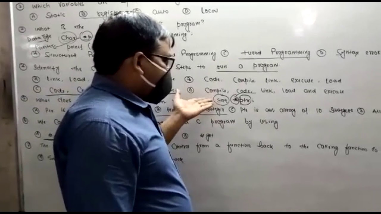 Module-6 (Programming C- Language )- Topic 44- Module 6 Sample Paper ...