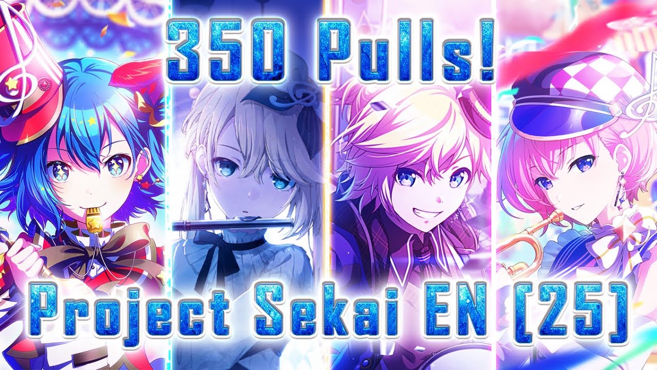 350 Pulls All 4! | Project Sekai Global "Emotional Musical March Gacha ...
