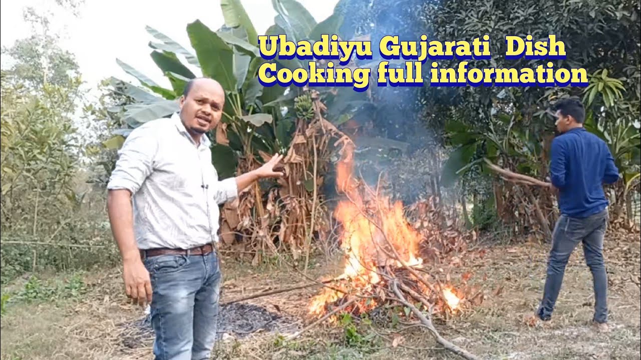 Ubadiyu Gujarati Dish cooking full information 👍 - YouTube