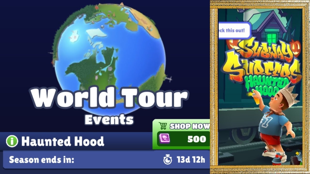 World tour events Haunted Hood | end season #iosgames #gameplay - YouTube