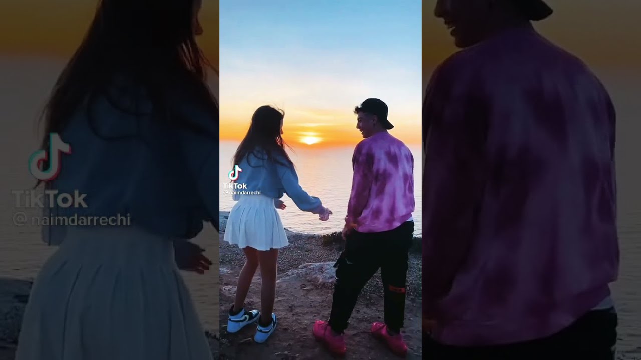 naim darrechi y su novia Mar Lucas viendo el atardecer - YouTube