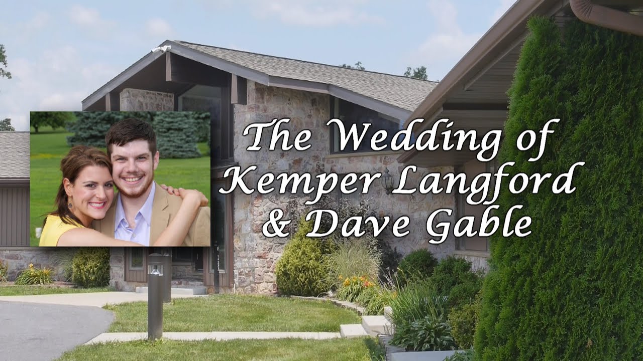 Kemper & Dave Gable Wedding Ceremony - YouTube