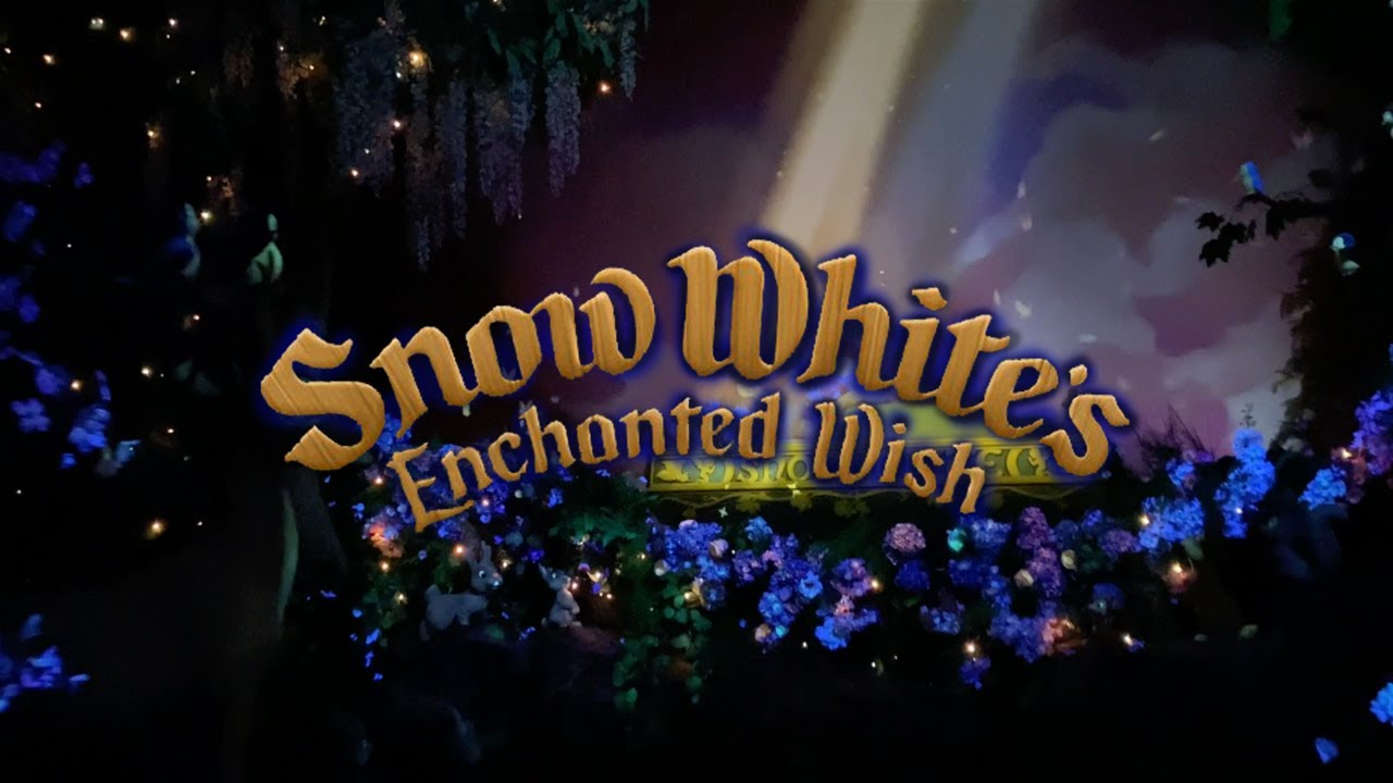 Snow White's Enchanted Wish FULL ride video - Disneyland HD - YouTube