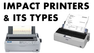 Impact Printers u0026 its types in Urdu/Hindi | 1st Yea... | Doovi