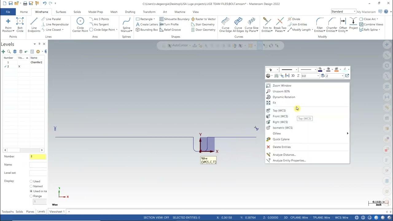 Programming a WIRE machine using Mastercam - YouTube