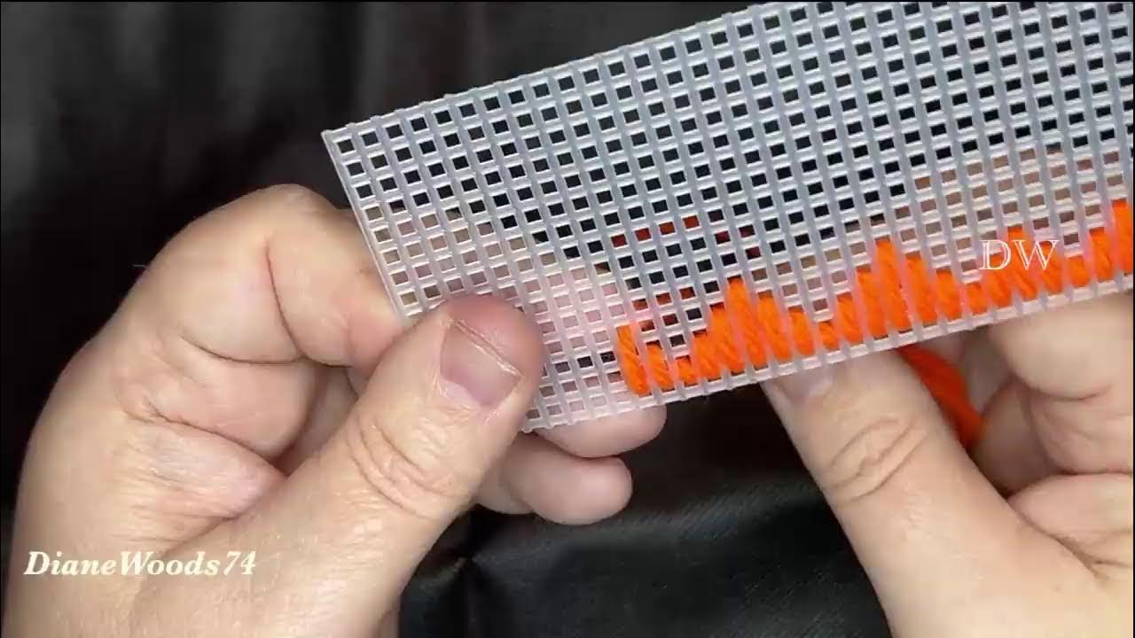 🟩 Zigzag Start | Quick Tutorial | Plastic Canvas - YouTube