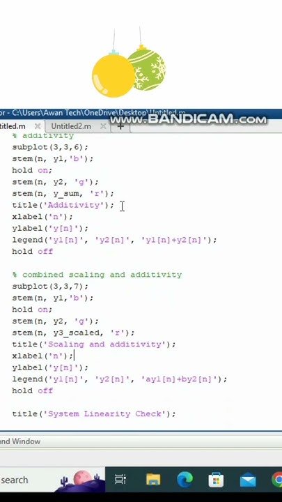 Linearity Checking Matlab Code 🌹 - YouTube