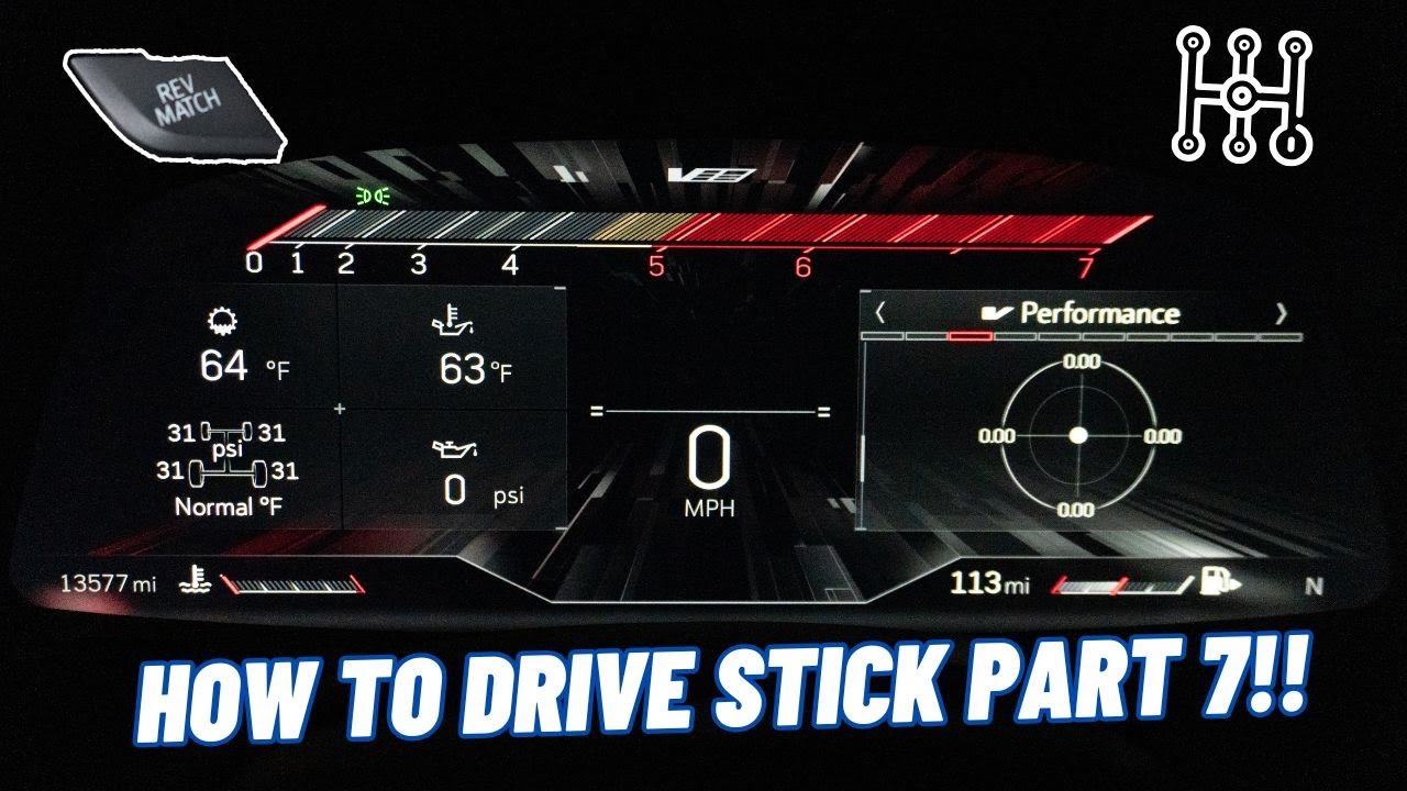 How To Drive Stick Shift Part 7!!! - How To Rev-Match Downshift - Two ...