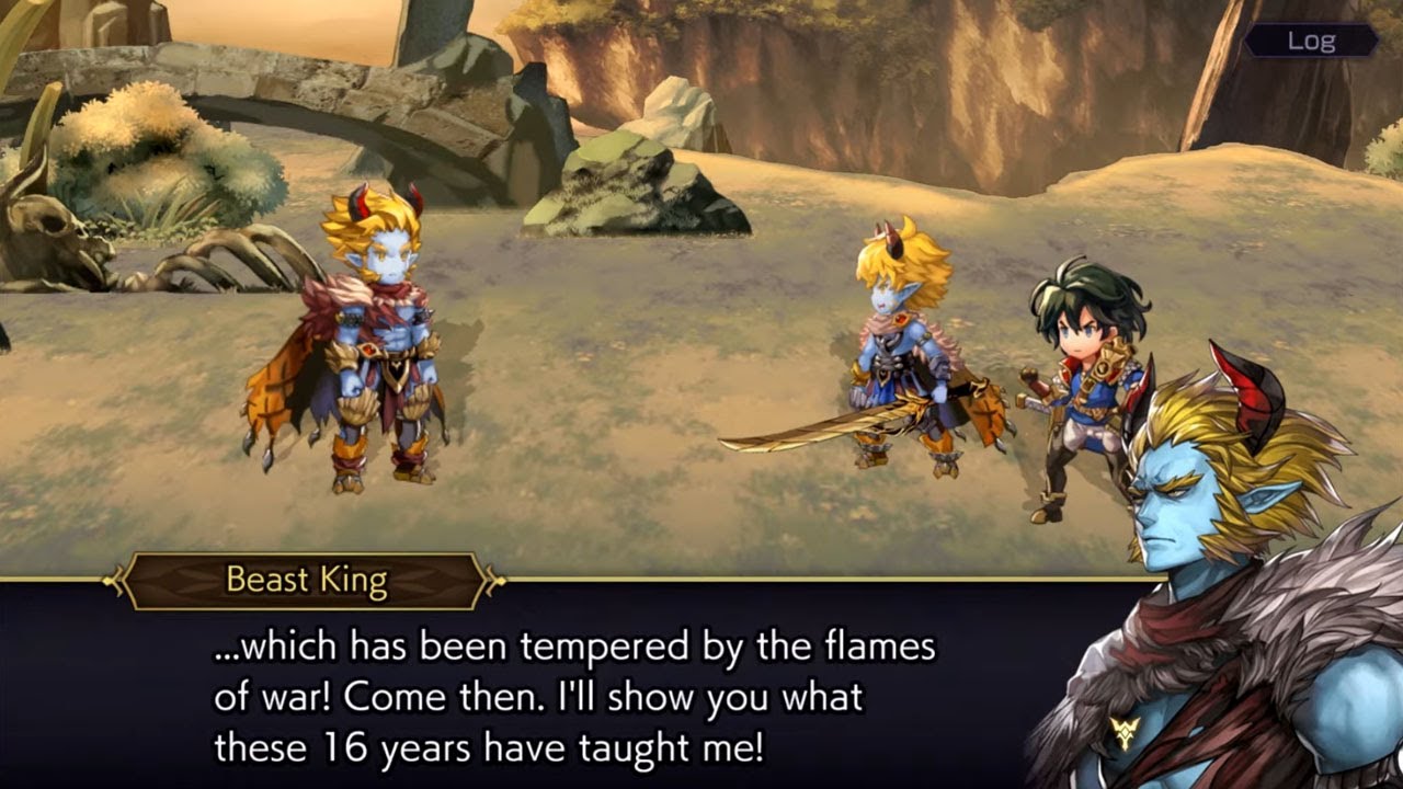 Another Eden - Season 2 Boss Beast King - YouTube