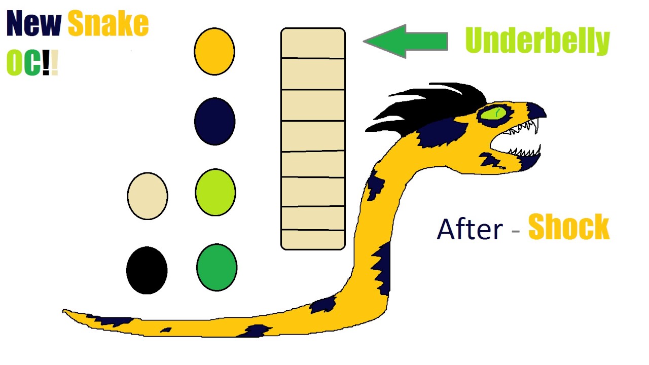 My New Snake OC! (Read Desc.) - YouTube