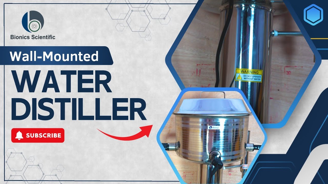 Wall Mounted Water Distillation Unit – 10 Litre Output | Research & Lab ...