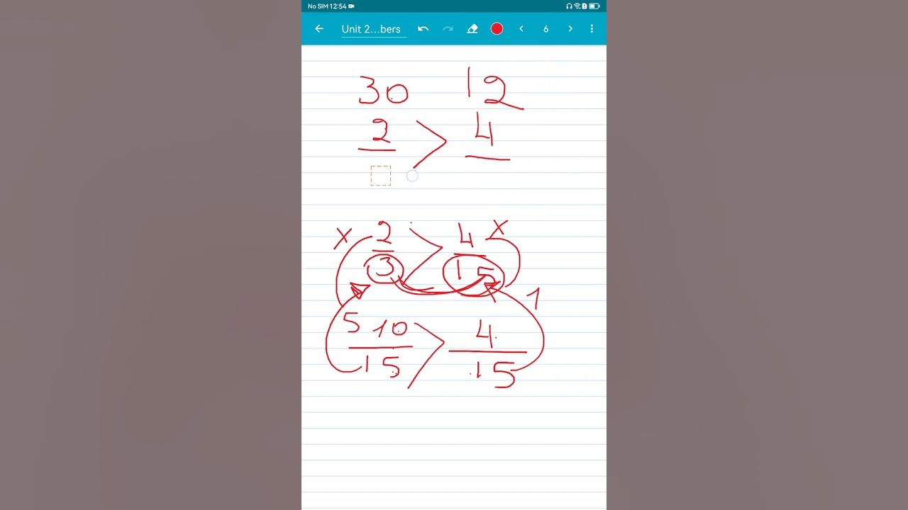 math primary 6 first term unit 2 lesson 4 comparing and ordering ...